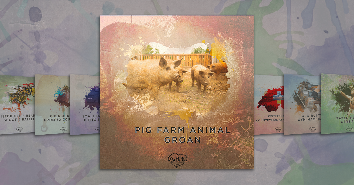 Pig Farm Animal Groan | Articulated Sound Effects Libraries