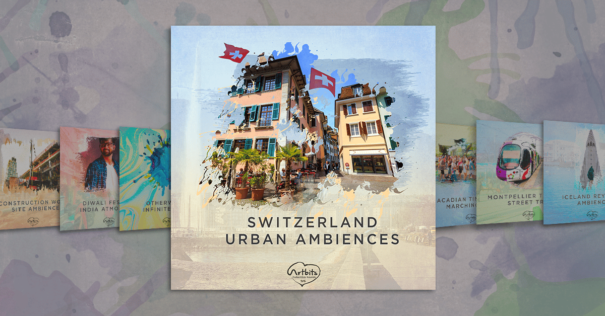 Switzerland Urban Ambiences | Articulated Sound Effects Libraries